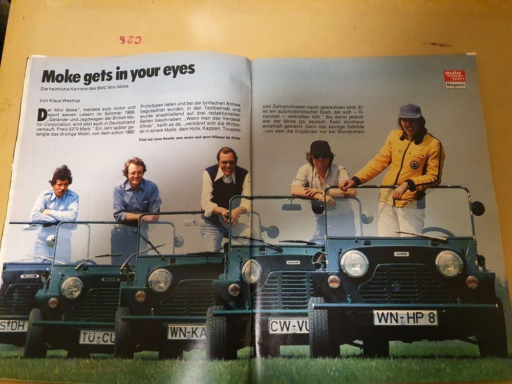 AMS 11/78 504 Cabrio Mitsubishi Sapporo BMW 528 / 728 911 xx (Gebraucht ...