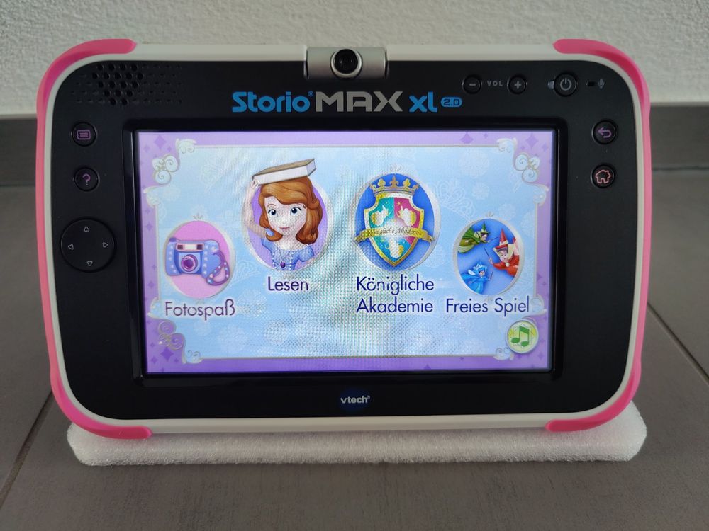 VTech Storio Max XL 2.0 Pink mit 3 Spielen und Frozen-Tasche (Gebraucht ...