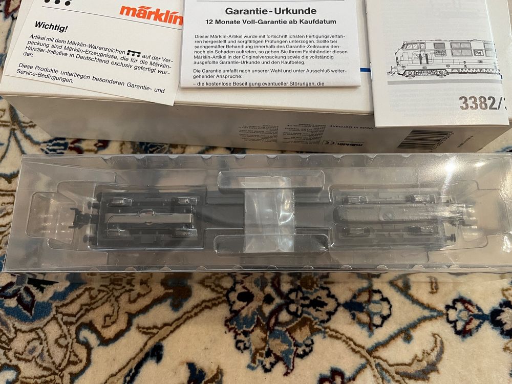 Märklin 3382 Diesellok BR V200139 DB in OVP von 1992 (Neu (gemäss ...