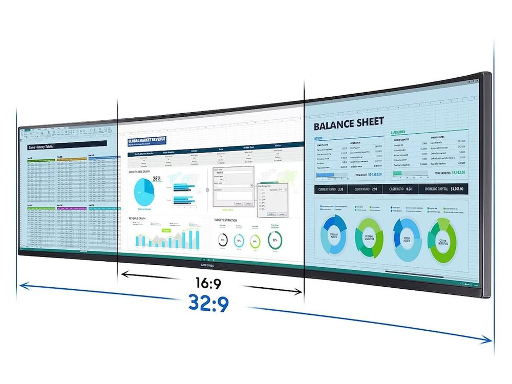 Bildschirm 49" Samsung QLED C49HG90 Curved 3 Monate Garantie | Kaufen ...