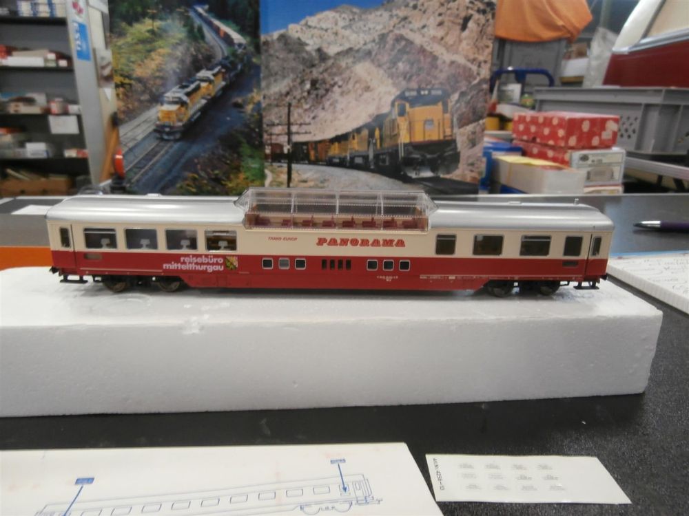 Roco 44408 Panoramawagen ab 1 Stutz (Neu (gemäss Beschreibung)) in ...