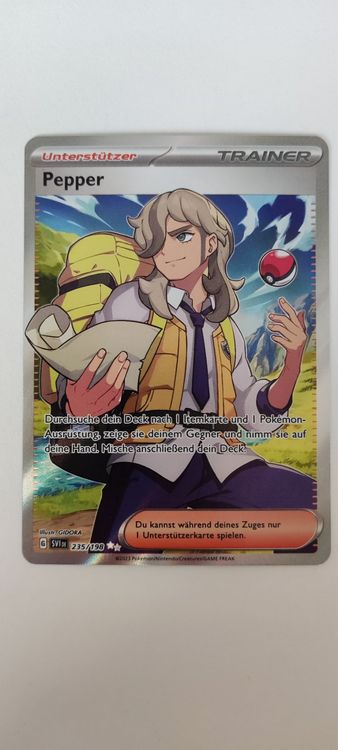 Pepper (SVI 235, Arven )Pokémon Karmesin und Purpur (Neu (gemäss ...