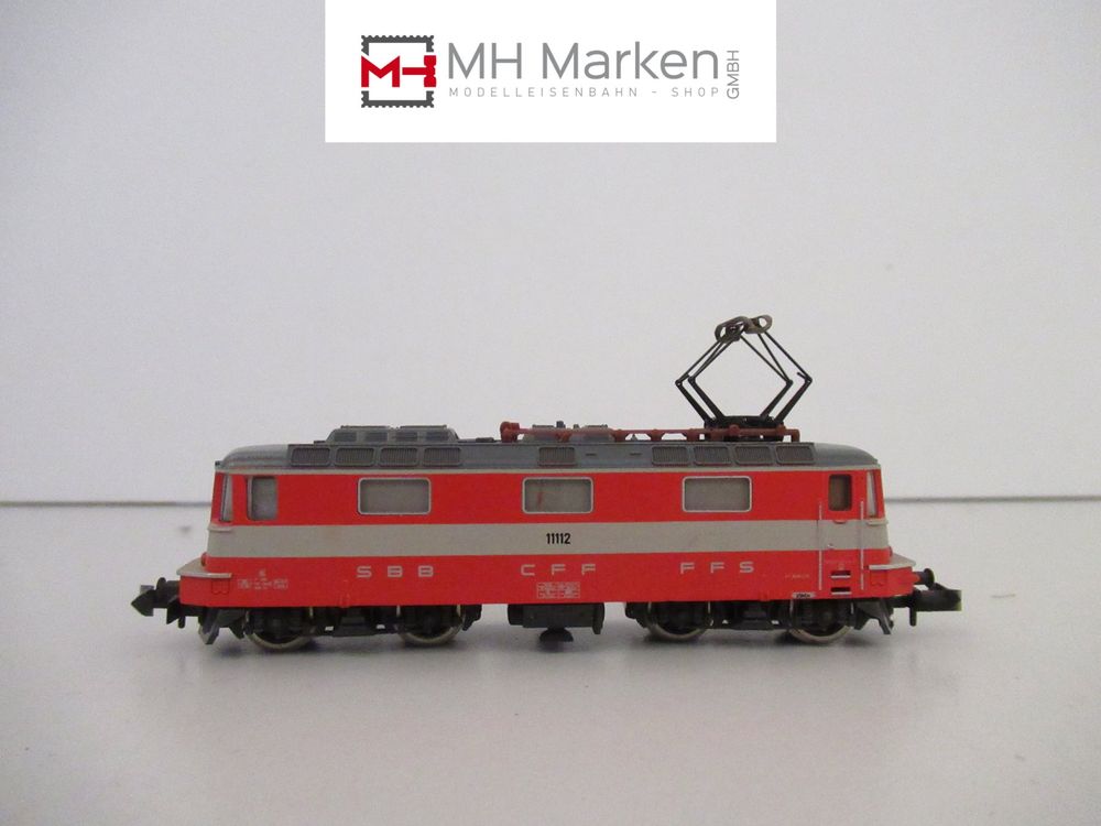Minitrix 2071 E-Lok Re 4/4 II "Swiss Express" DC GS Analog N (Gebraucht ...