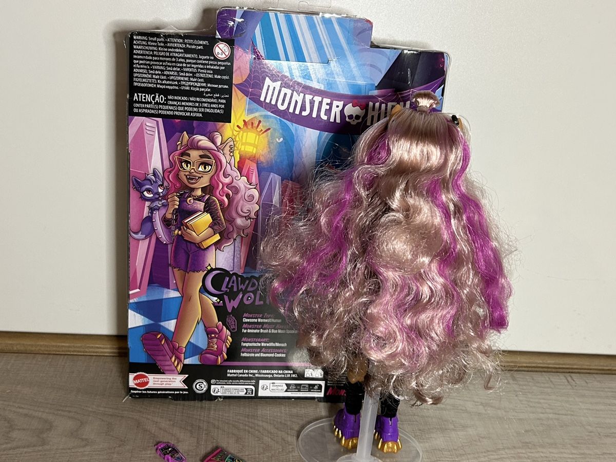 Monster High G3 Clawdeen Wolf basic 1 Puppe (Neu (gemäss Beschreibung ...