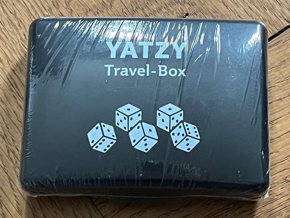 AGM® Yatzy Travel-Box (Neu und originalverpackt) in Zürich für CHF 5 ...