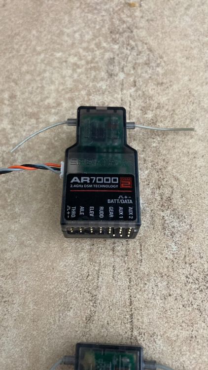 Spektrum AR7000 7-Kanal DSM2 Empfänger inkl. Satellit (Gebraucht) in ...