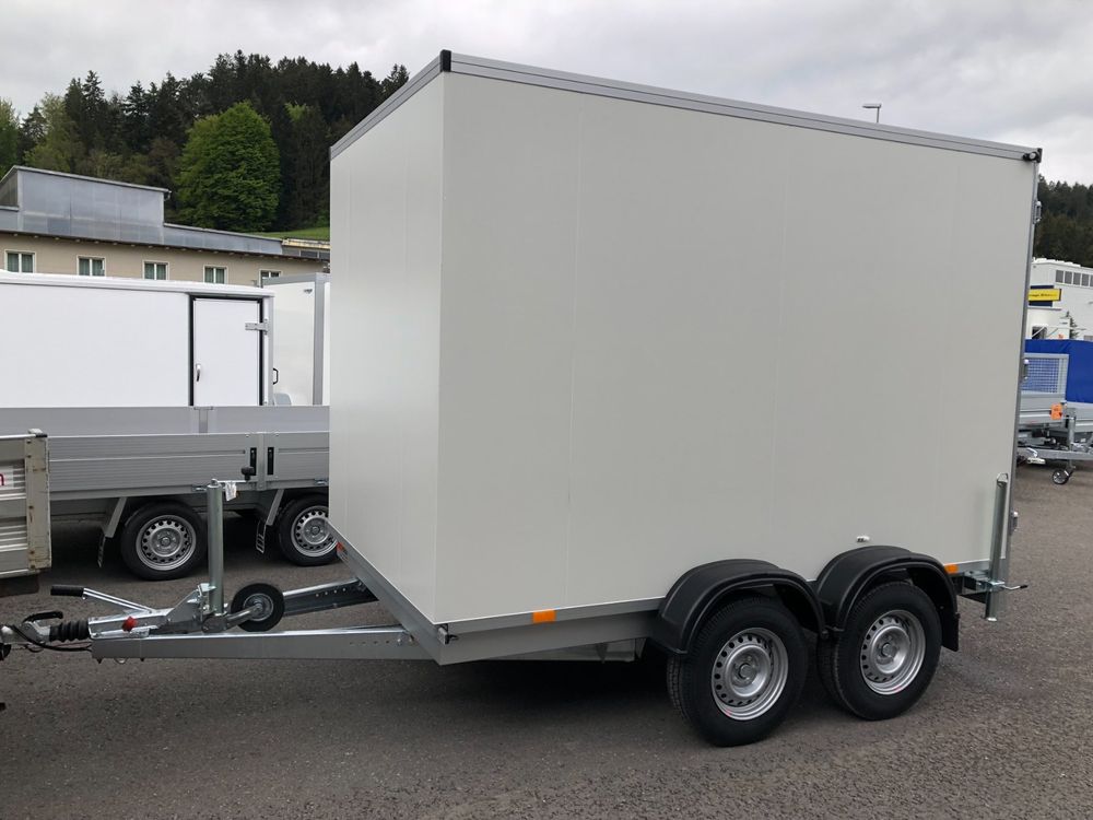Kofferanhänger Vezeko weiss 3m Türe Kastenanhänger 3000kg (Neu (gemäss ...