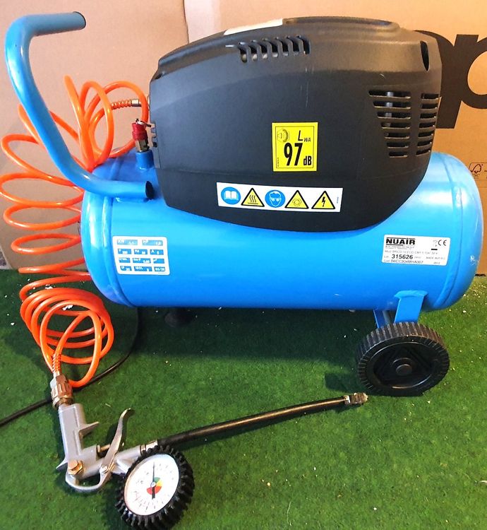 Luftkompressor NUAIR OK mit Zubehör | Kaufen auf Ricardo