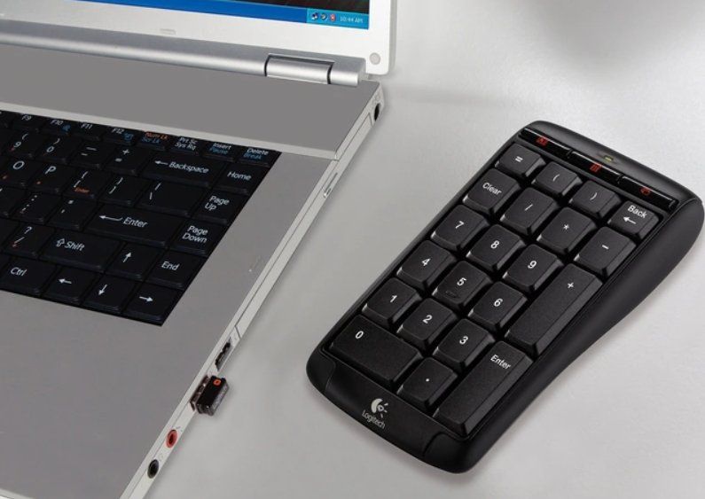 Logitech Wireless Number Pad N305 und kleine Maus M505 (Gebraucht) in ...