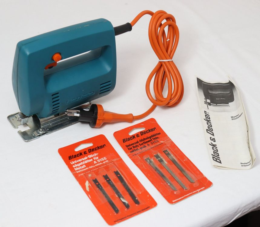 Black&Decker DN32E Stichsäge 220V 300W mit 6 Sägeblätter (Gebraucht) in ...