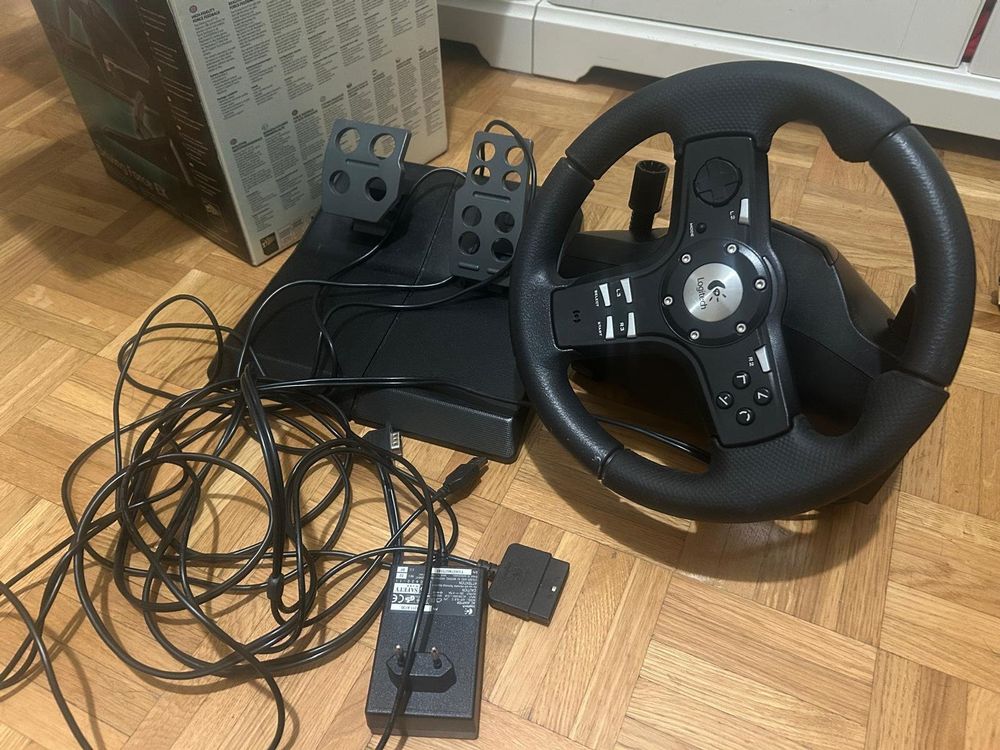 Driving Force EX Racing Wheel and Pedal - PS3 (Gebraucht) in Genève für ...