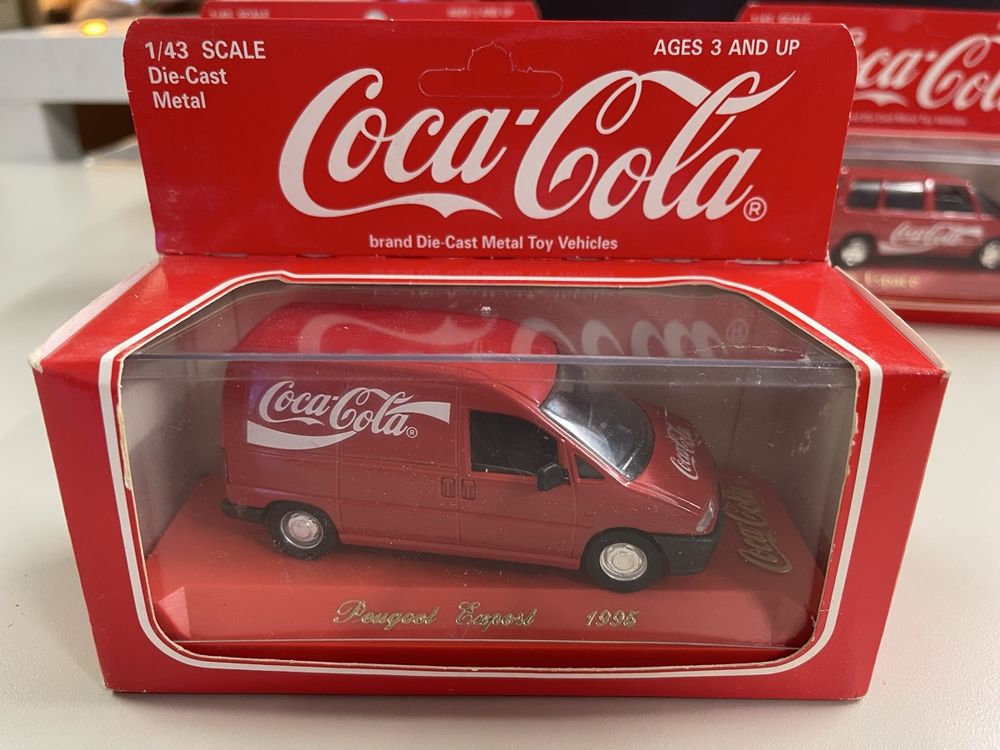 Coca-Cola Peugeot Expert, 1996, 1/43, Sammlerstück! (Neu (gemäss ...