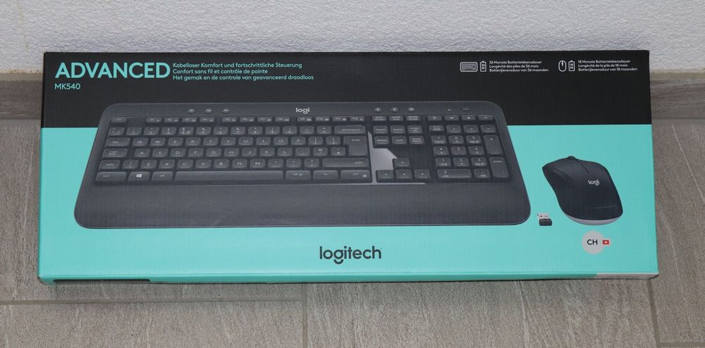 Logitech Advanced MK540 Set (kabellos) (Neu und originalverpackt) in ...