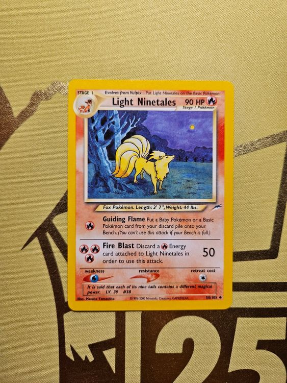 Neo Destiny - Light Ninetales (Gebraucht) in Bellinzona für CHF 6 – mit ...