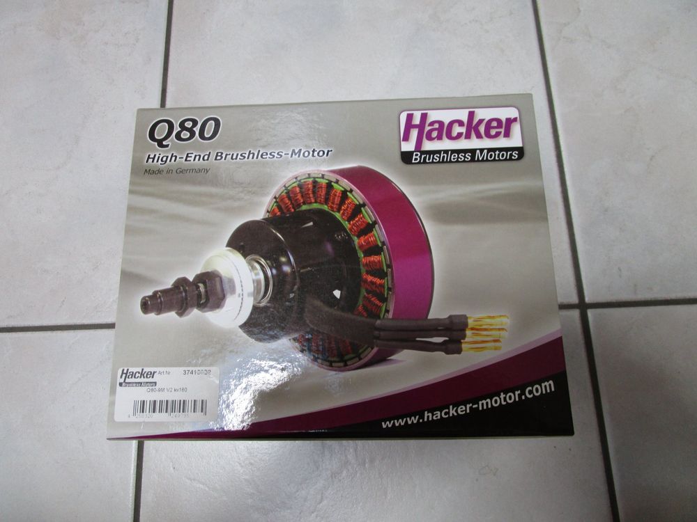 Motor Hacker Q-80 -9M V2 kv 160 | Kaufen auf Ricardo