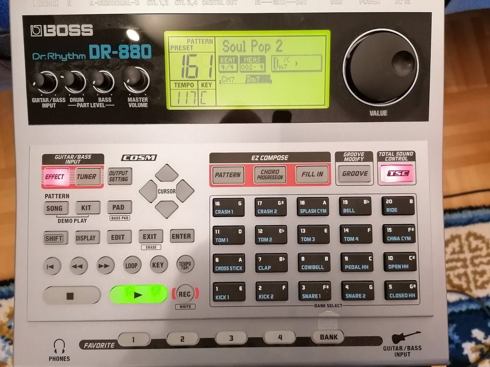 Drum Computer Roland Boss DR 880 (Gebraucht) in Luterbach für CHF 150 ...