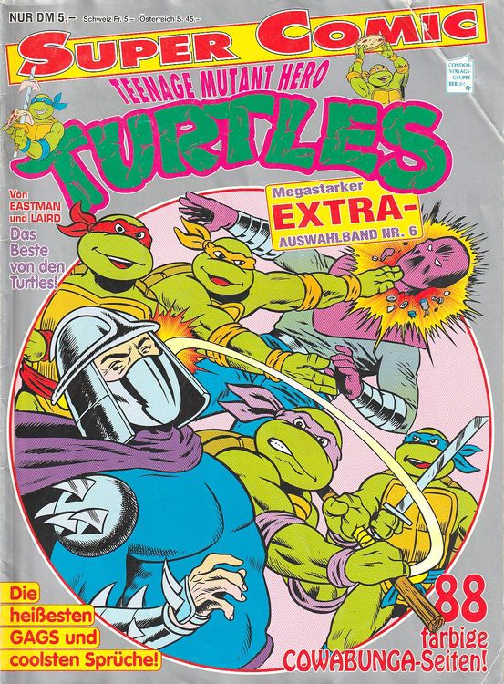 Super Comics Teenage Mutant Hero Turtles - Condor Verlag | Kaufen auf ...