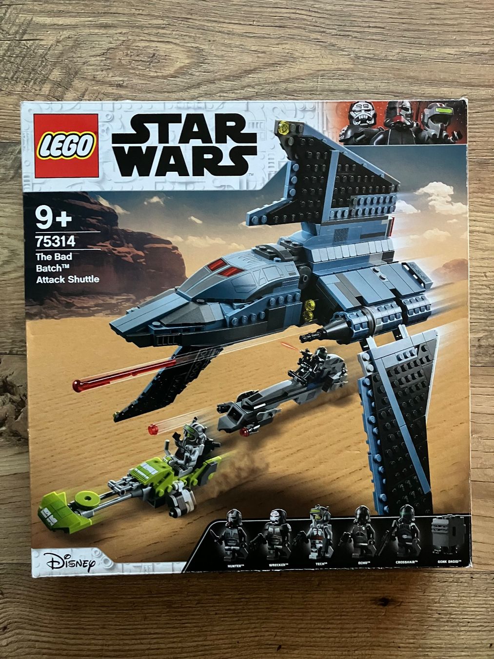 Lego 75314 Star Wars The Bad Batch Attack Shuttle (Gebraucht) in Châtel ...