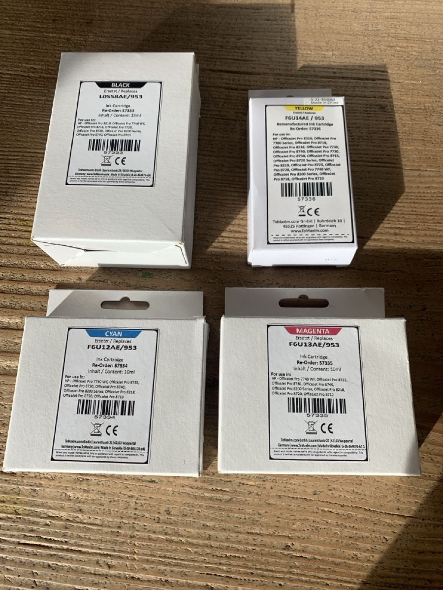 HP Drucker Patronen (Neu und originalverpackt) in Biel/Bienne für CHF 5 ...