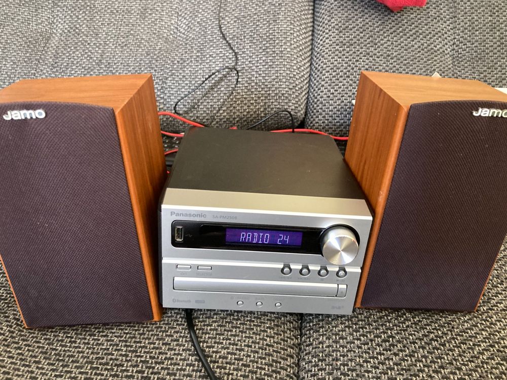 Panasonic Stereoanlage SA-PM250B mit Jamo Bluetooth DAB+ (Gebraucht) in Tagelswangen für CHF 60 ...