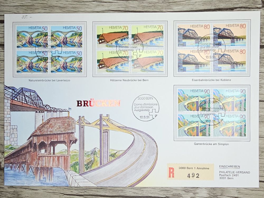 CL15 Enveloppe + Timbre 1991 Grand Format | Kaufen auf Ricardo