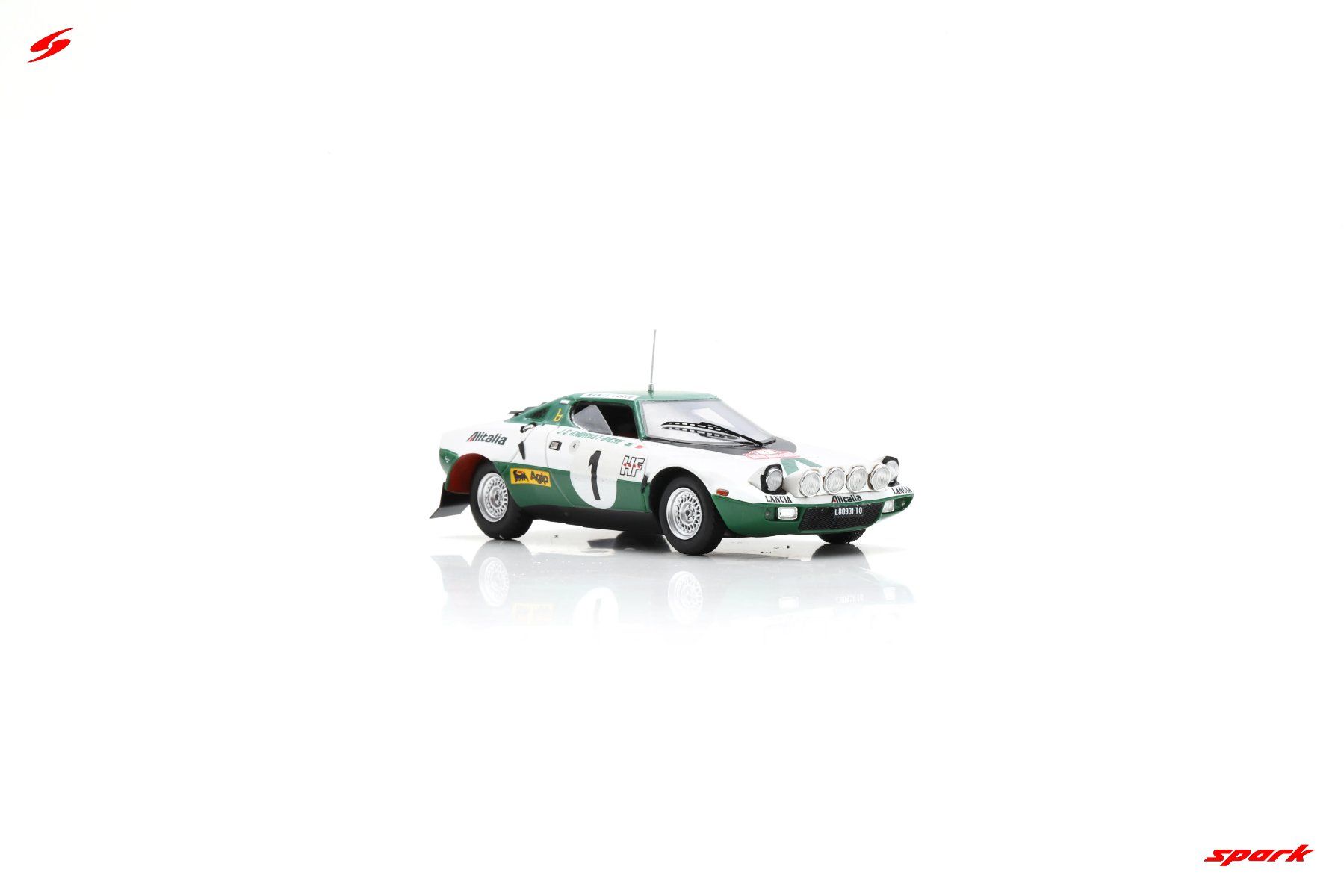 1:43 Lancia Stratos HF Monte Carlo 1975 Alitalia Spark2.Wahl (Defekt ...