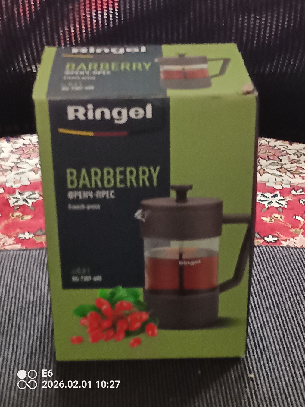 Paket mit neuer Teekanne-Tee Cistus Incanus-Teefilter (Neu und ...