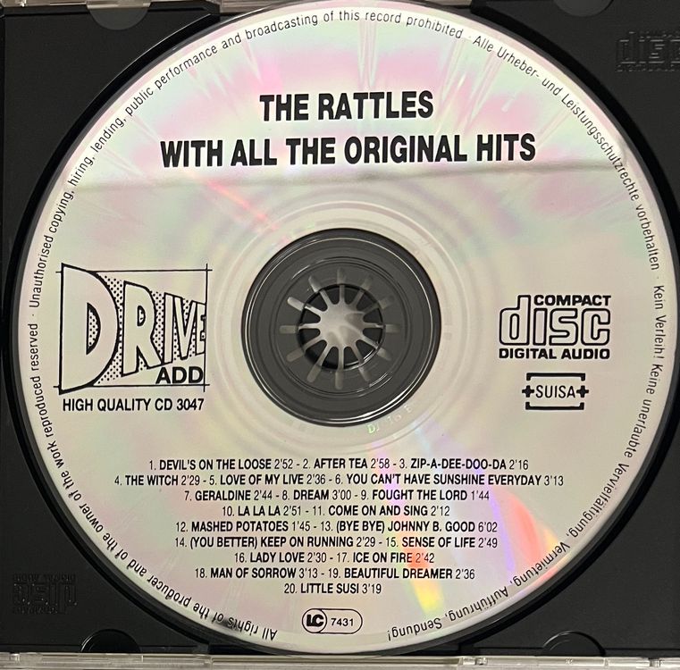 RATTLES / With All The Original Hits (Gebraucht) in Bischofszell für ...
