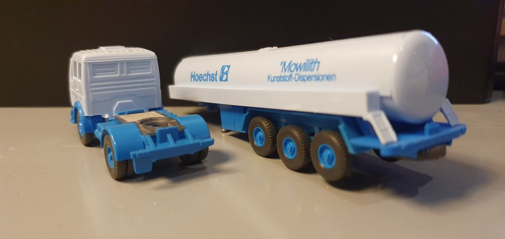 MB 1632 Tanksattelzug "Mowilith" von Wiking | Acheter sur Ricardo
