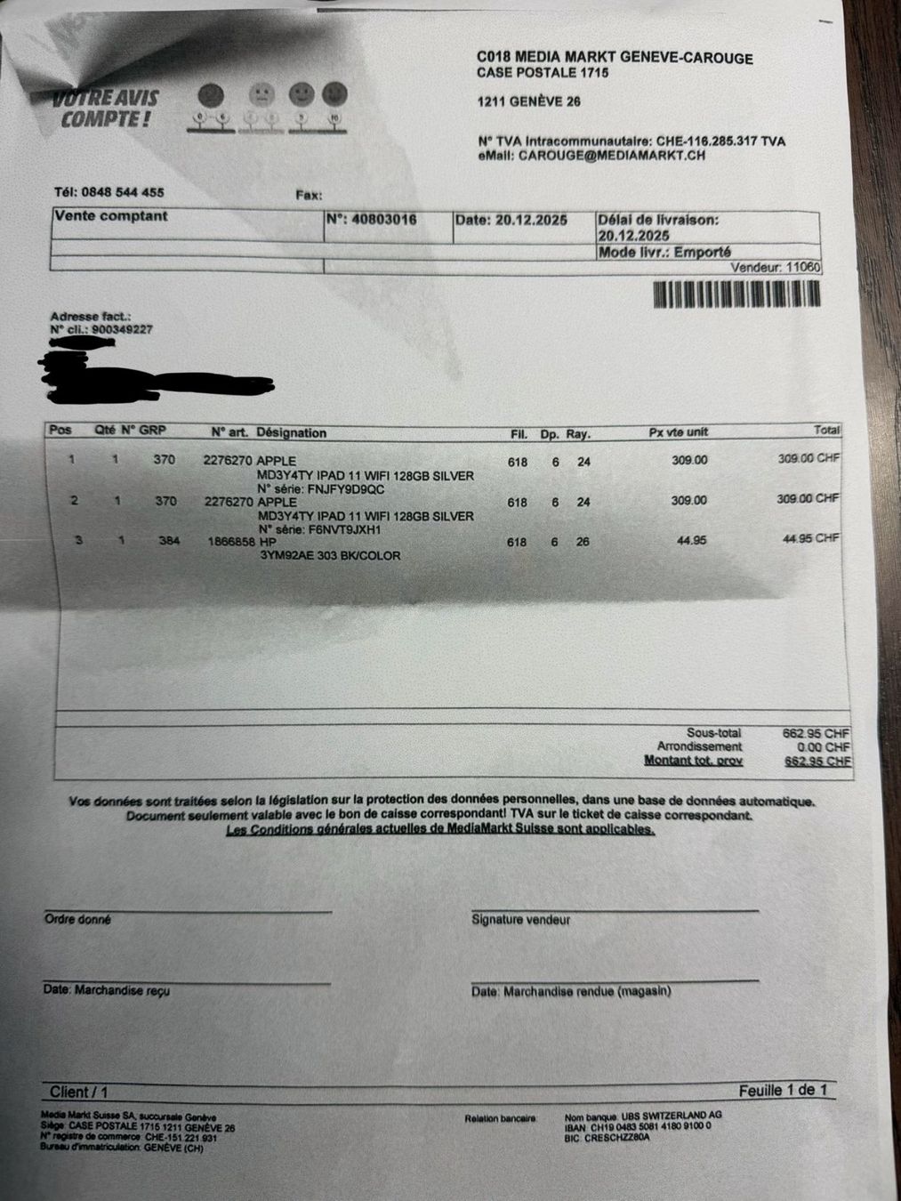 Apple iPad 2025 (11. Gen) A16 Silver (Neu und originalverpackt) in Lyss ...