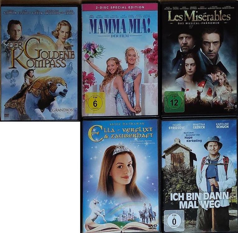 Komödien und Musicals - verschiedene DVDs (Gebraucht) in Möhlin für CHF ...