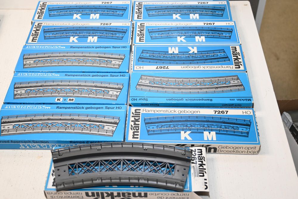 Rampenstücke Märklin 7267 HO/AC mit OVP , 12 Stück | Kaufen auf Ricardo