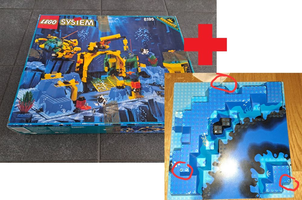 LEGO 6195 Neptune Discovery Lab mit OVP - ev. unvollständig (Gebraucht ...