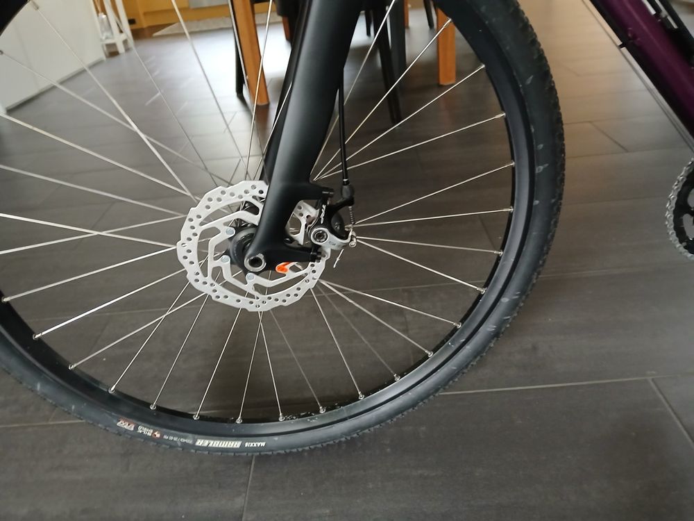 Neu/alt Gravelbike - Eigenbau 28 ", Rahmen 56 cm, Stahl/Carb (Gebraucht ...