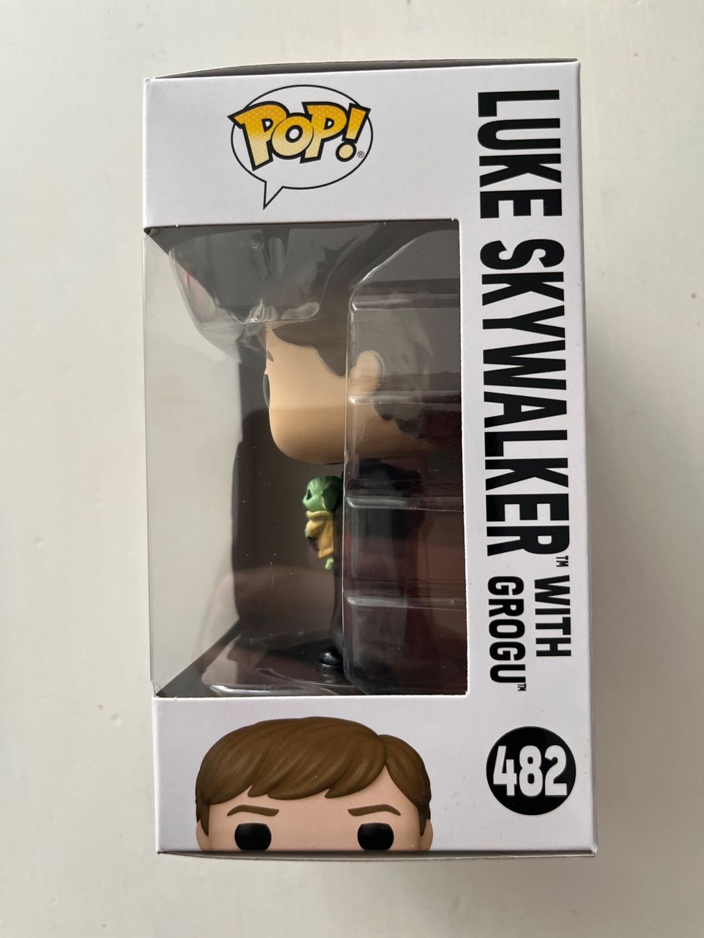 Funko Pop Star Wars: Luke Skywalker with Grogu #482 (Neu und ...