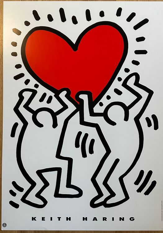 Keith Haring Polster-Plakat (Gebraucht) in Hochdorf für CHF 20 – mit ...