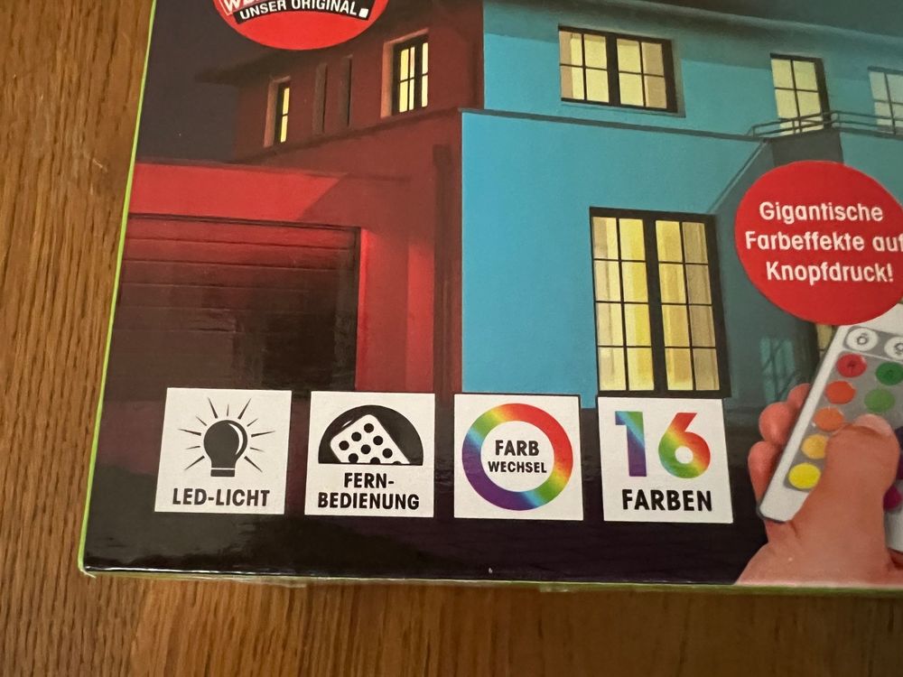 LED-Farbstrahler Magic von Easymaxx NEU (Neu und originalverpackt) in Fehraltorf für CHF 10 ...