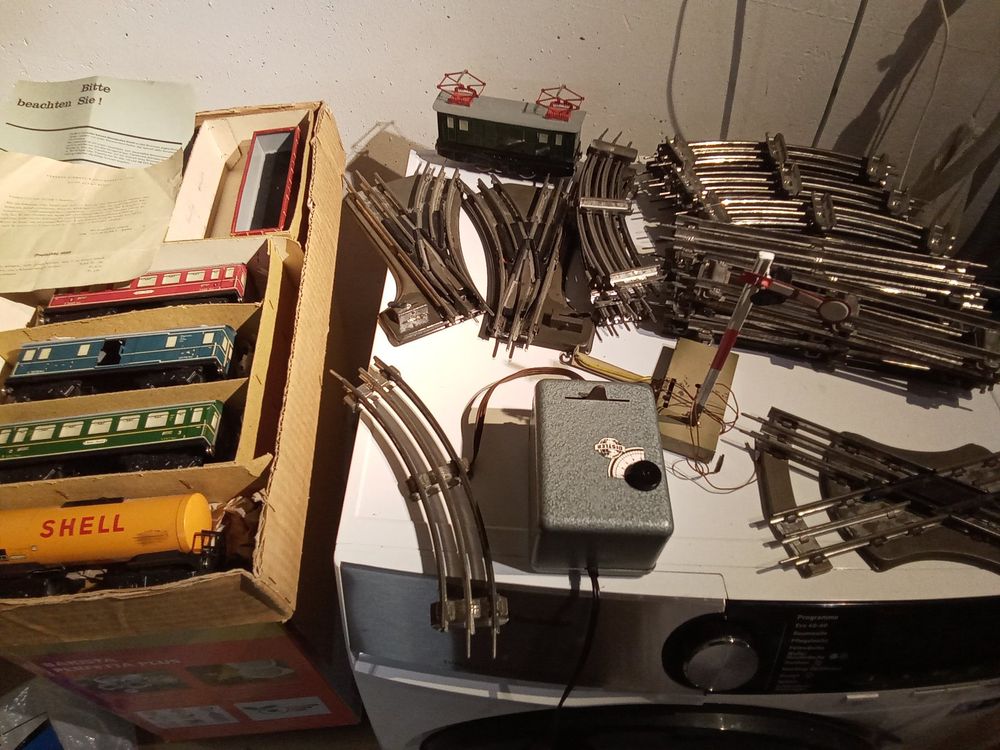 SET DISTLER EISENBAHN SPUR O ELEKTRISCH MIT TRAFO (Gebraucht) in Mesocco für CHF 103 – mit ...