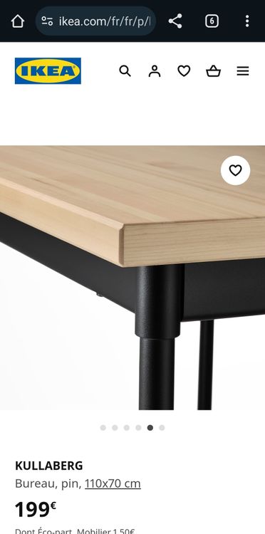 Ikea Desk Kullaberg | Kaufen auf Ricardo