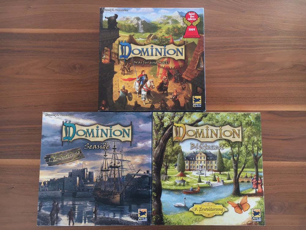Dominion + 2 Erweiterungen (Gebraucht) in Wisen SO für CHF 59 – mit ...