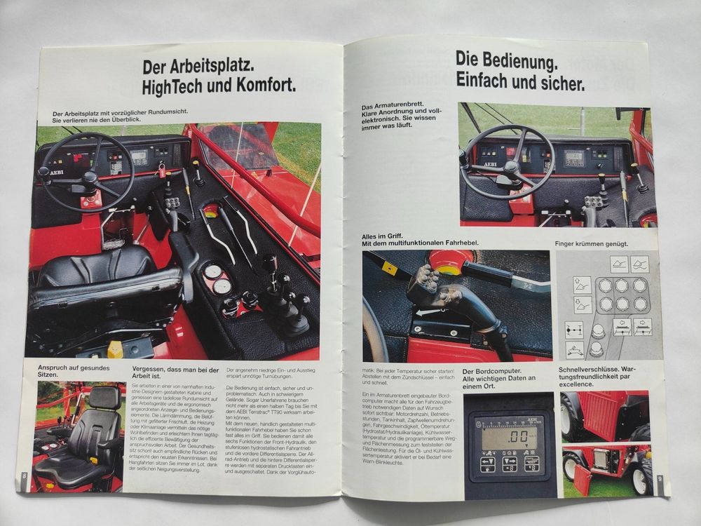 Prospekt Aebi Terratrac TT90 (Gebraucht) in Langendorf für CHF 27 – mit ...