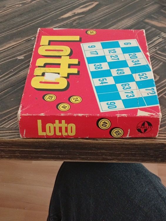 Retro Lotto Spiel - komplett - für gemütliche Abende! (Gebraucht) in ...