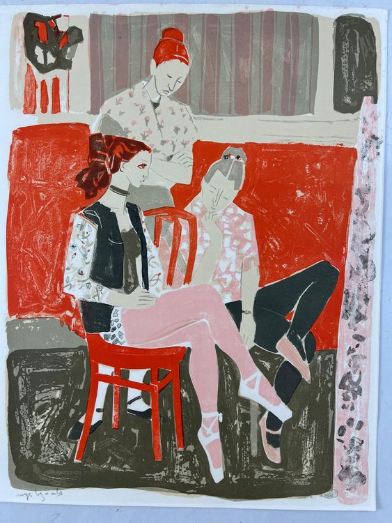 Roger BEZOMBES (1913-1994) Lithographie Handsigniert (Gebraucht) in ...