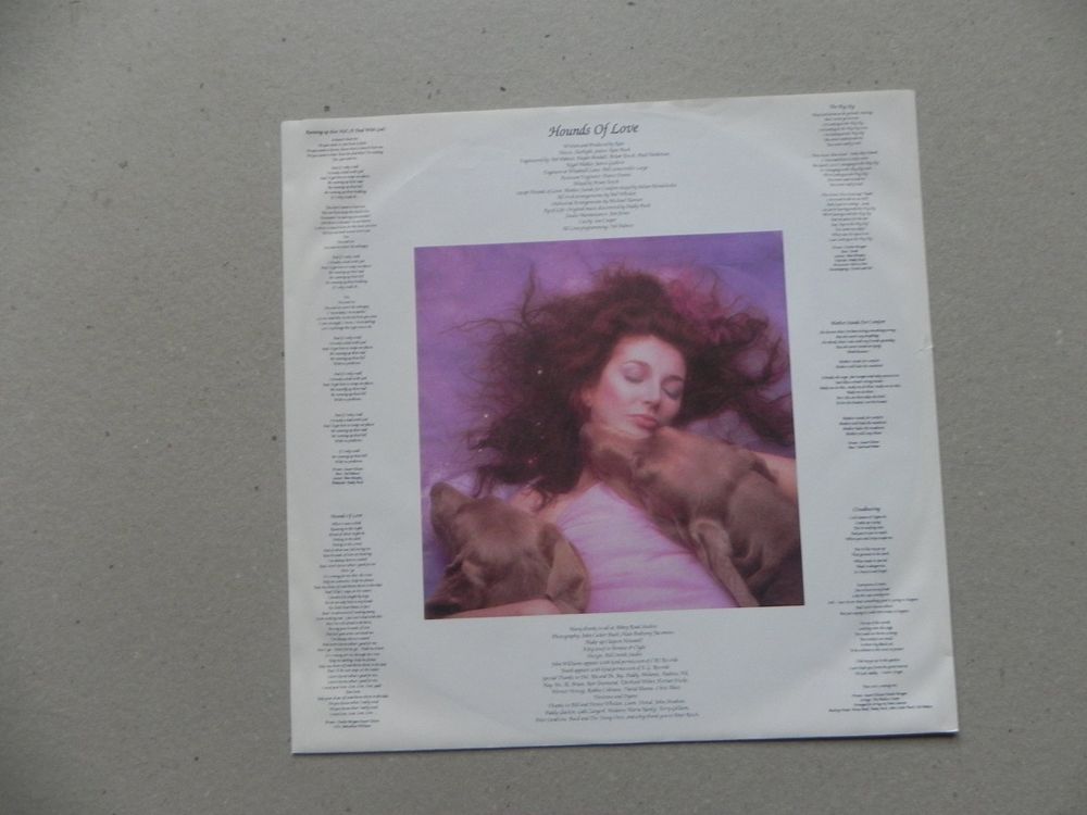 LP brit. Rock Pop Sängerin Kate Bush 1985 Hounds of Love (Gebraucht) in ...