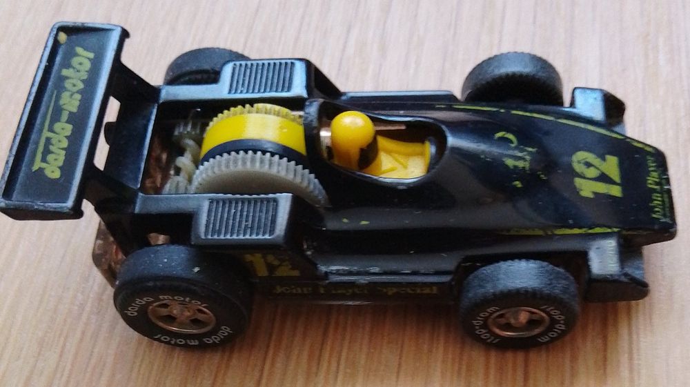 Darda Motor schwarzer Rennwagen 12, 90er stop and go Motor (Gebraucht ...