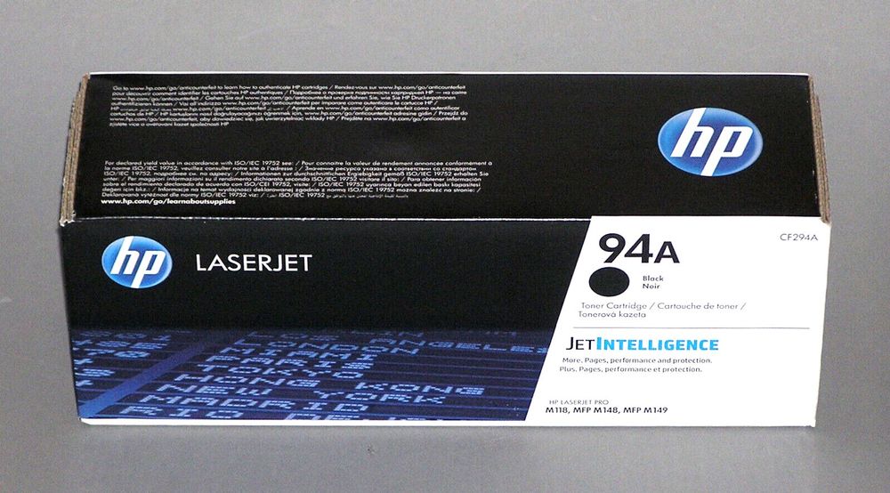 HP LaserJet Pro M118, MFP M148 Toner, 94A, CF294A, TOPPREIS (Neu und ...