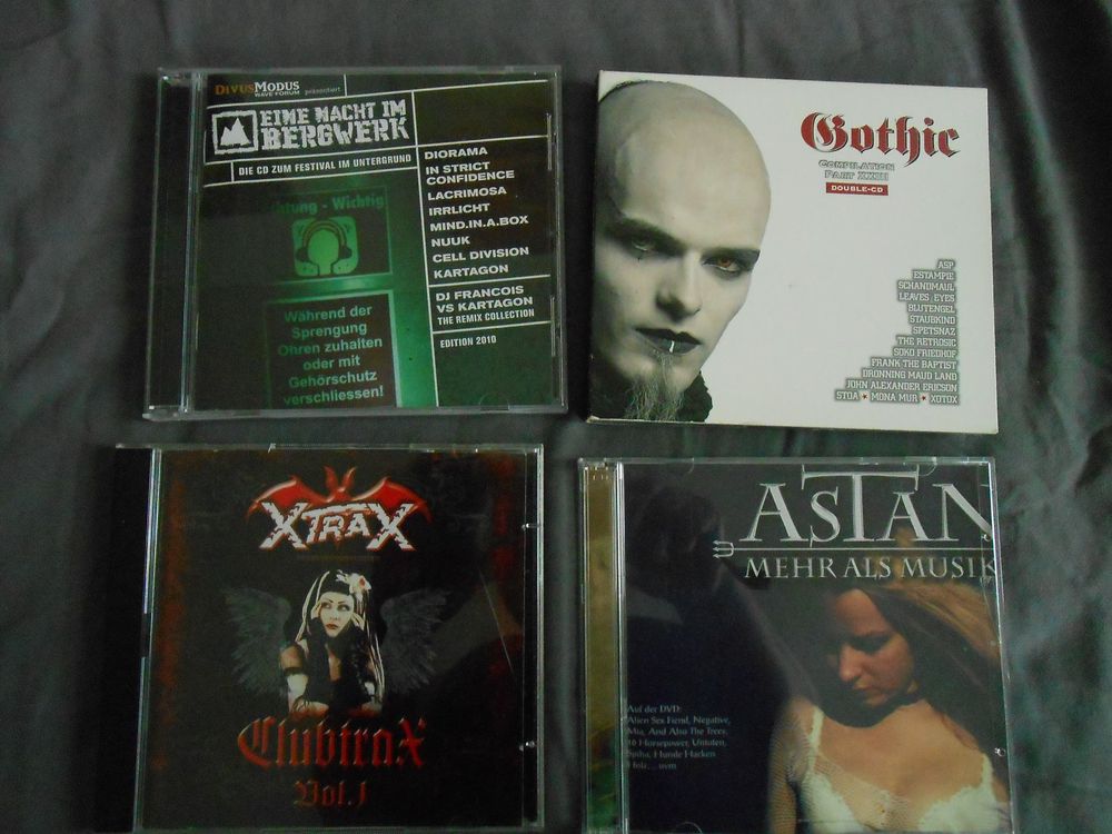 4 Gothic CD `s ( Doppel CD / DVD ) Top Zustand (Gebraucht) in ...
