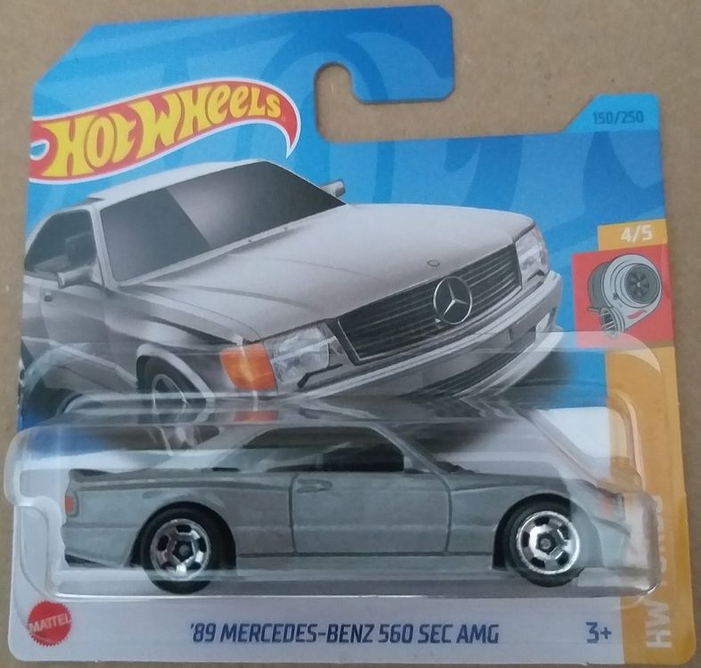 Hot Wheels Mercedes-Benz 560 SEC AMG (Neu und originalverpackt) in ...