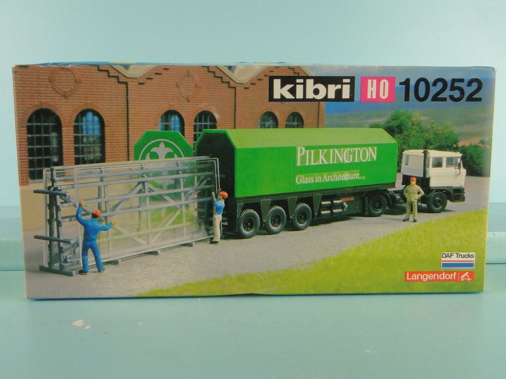 Kibri H0 10252 Bausatz DAF Flachglastransport-LKW (Gebraucht) in Bülach ...