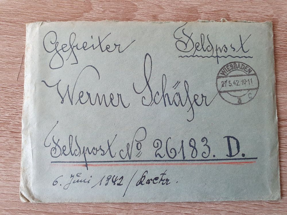 Ww2 Brief mit Inhalt von 1942 | Kaufen auf Ricardo